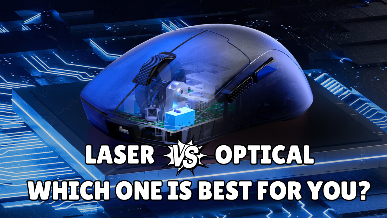 Optical vs. Laser Mouse Sensors: Which One is Best for You? – Redragonshop