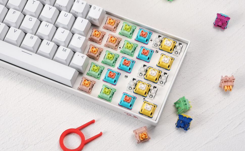 Keyboard Breakdown: The 3 Types of Mechanical Switches – Redragonshop