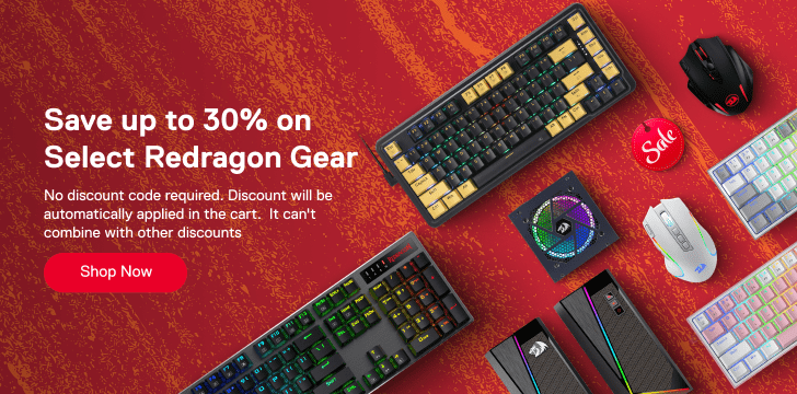 Redragon's 6-Year Celebration: Get 30% Off on Select Items Now ...