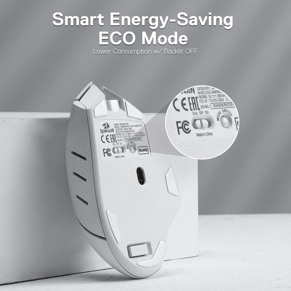 Redragon MIRAGE M690 PRO Wireless Gaming Mouse with Rapid Fire Key ...