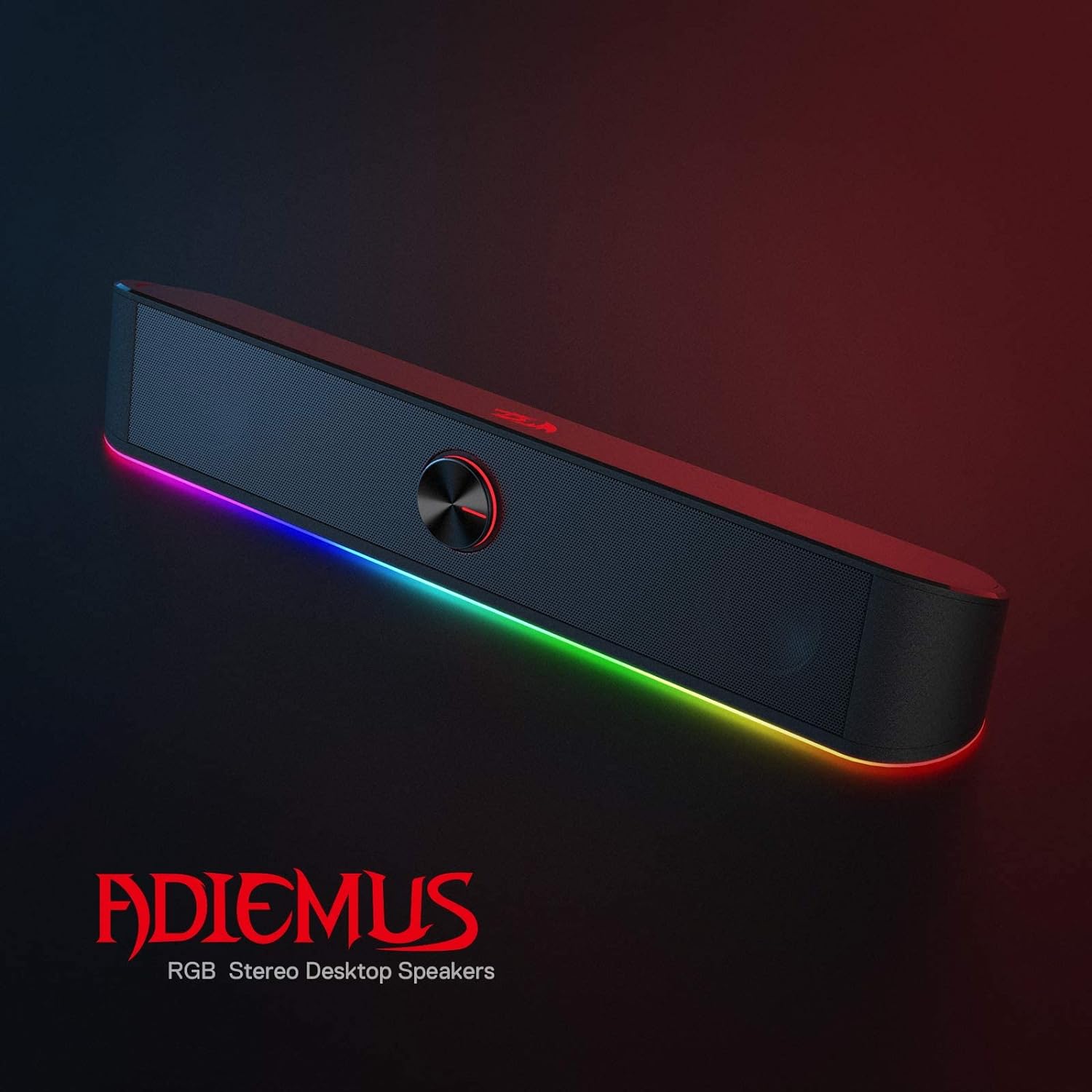Redragon ADIEMUS GS560 RGB Desktop Soundbar | 2.0 Channel Computer TV ...