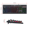 Redragon ADITYA K513 Membrane Gaming Keyboard w/ 5 On-Board Macro Keys ...