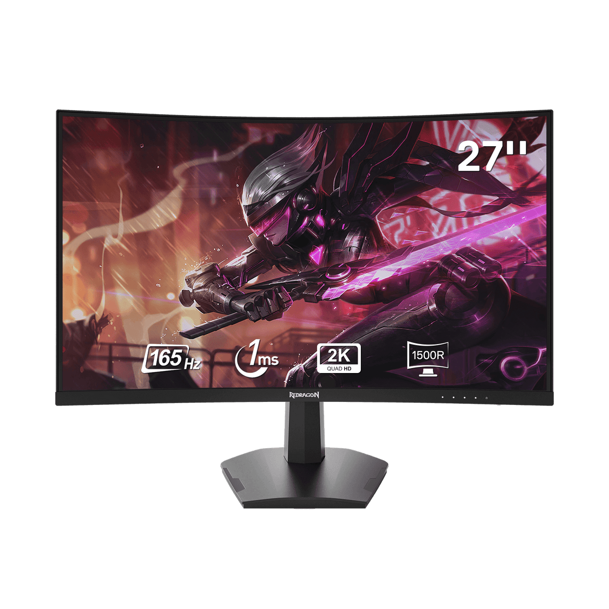 Redragon 27" 144hz/165HZ Curve Gaming Monitor – Redragonshop