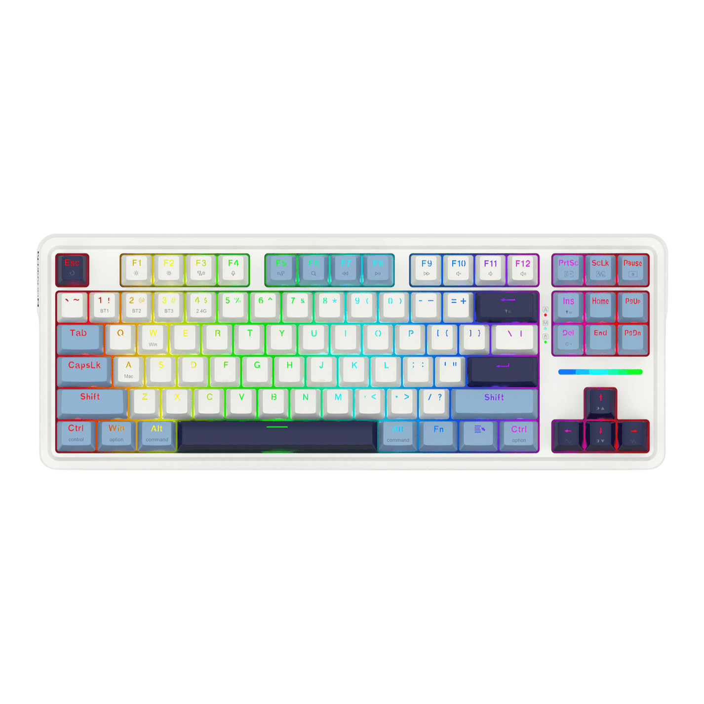 Redragon ANTONIUM K728 PRO 80% TKL Wireless Gasket RGB Gaming Keyboard – Redragonshop