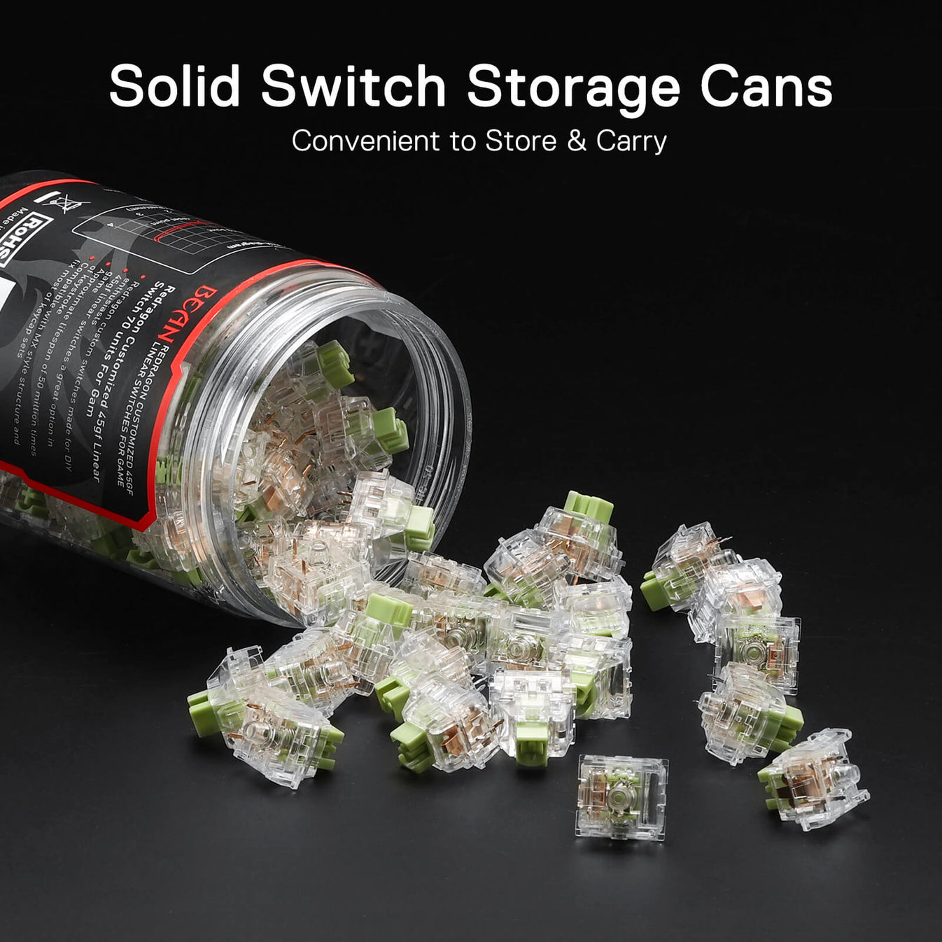 Bean A120 Soft Linear Mechanical Switch – Redragonshop