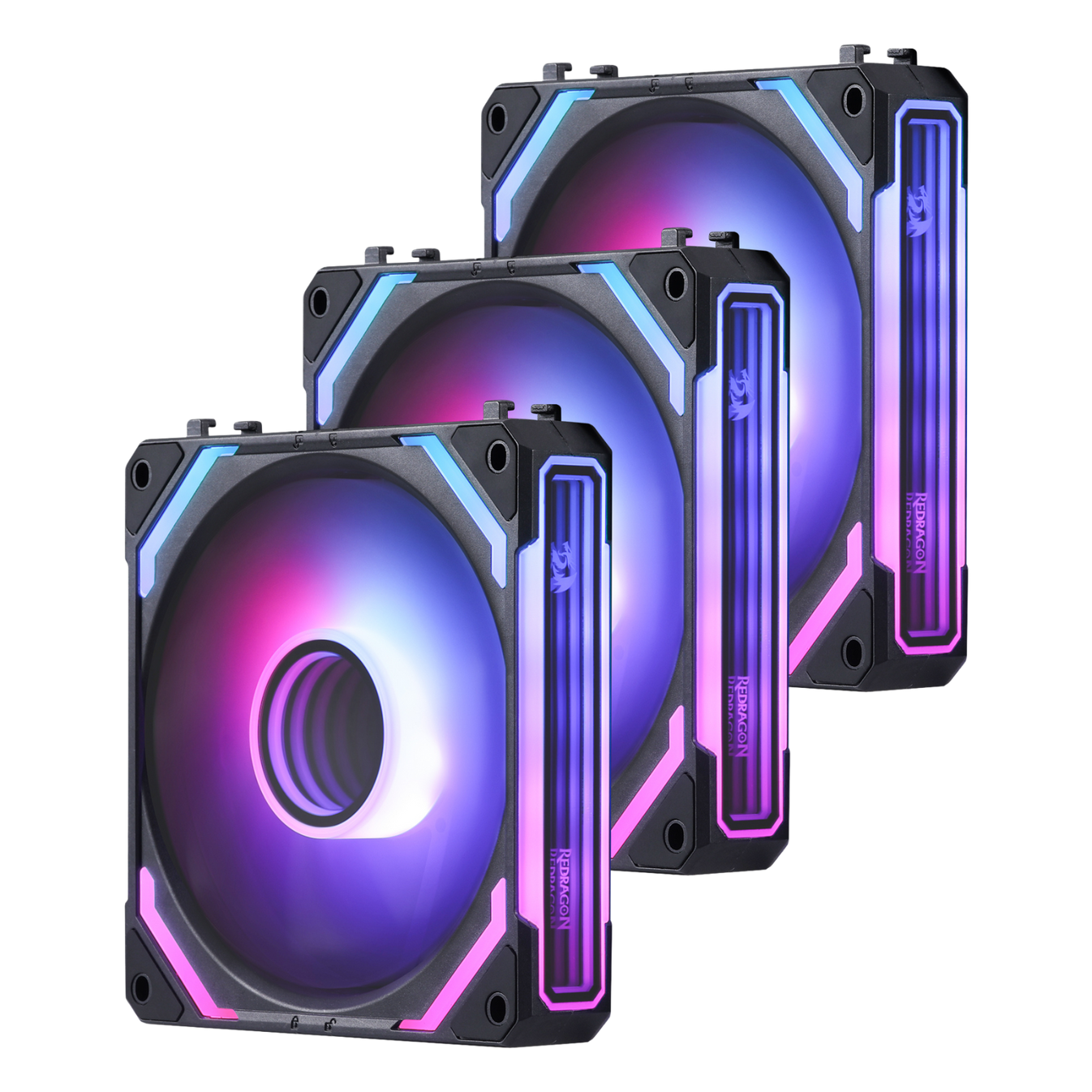Redragon GCF012 Reverse 120mm ARGB Silent PC Case Fan – Redragonshop