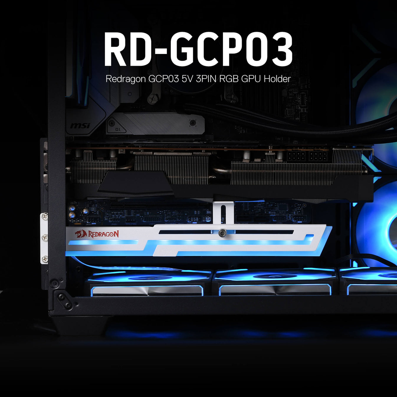 Redragon GCP03 ARGB GPU Support Bracket – Redragonshop