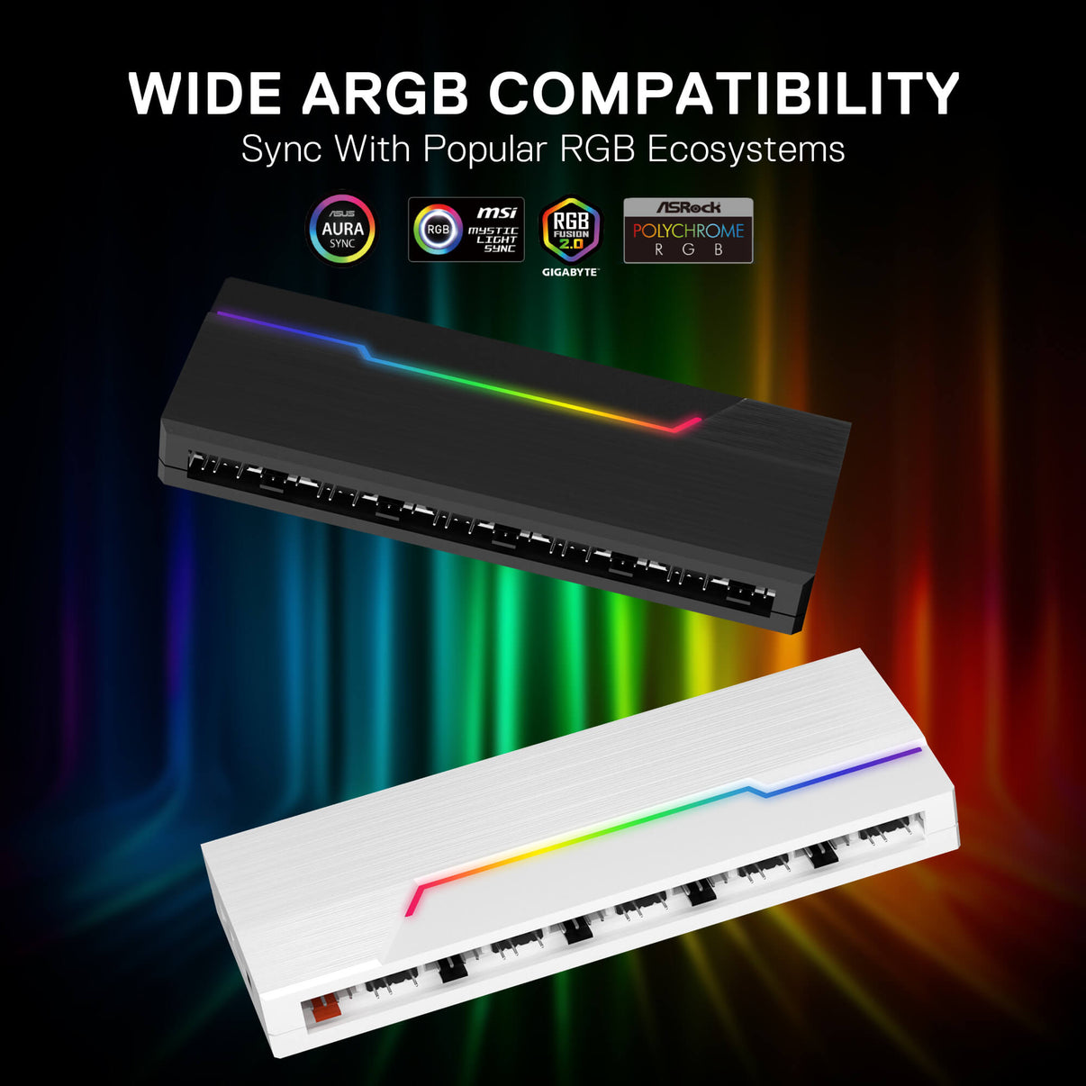 Redragon GCP09 ARGB PWM Fan Hub Controller | PC Case Fan Hub – Redragonshop