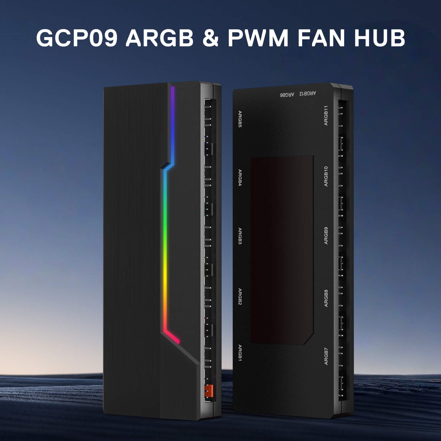 Redragon GCP09 ARGB PWM Fan Hub Controller | PC Case Fan Hub – Redragonshop