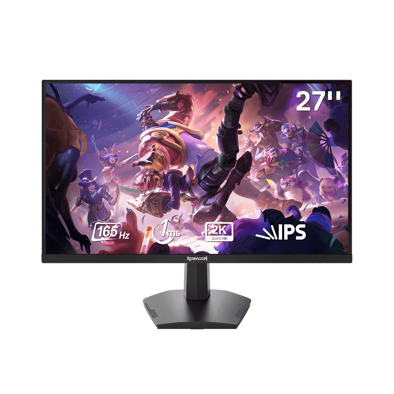 Redragon 27" 144hz/165HZ Gaming Monitor with 1ms Response Time ...