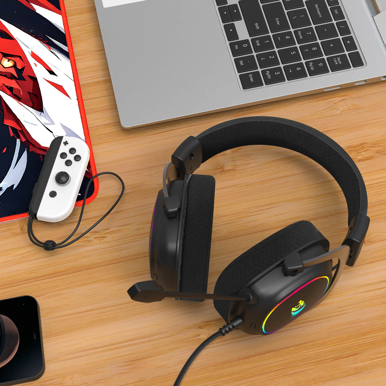 Redragon ZEUS H510 Anime Edition 7.1 Surround-Sound Gaming Headset with ...