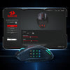 Redragon Impact M908 RGB MMO Laser Wired Gaming Mouse with 12,400DPI ...