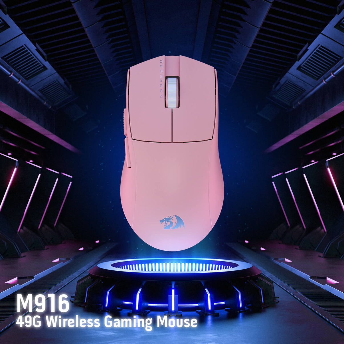 Redragon K1NG M916 PRO 1K Hz 3-Mode Wireless Gaming Mouse – Redragonshop