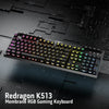 Redragon ADITYA K513 Membrane Gaming Keyboard w/ 5 On-Board Macro Keys ...