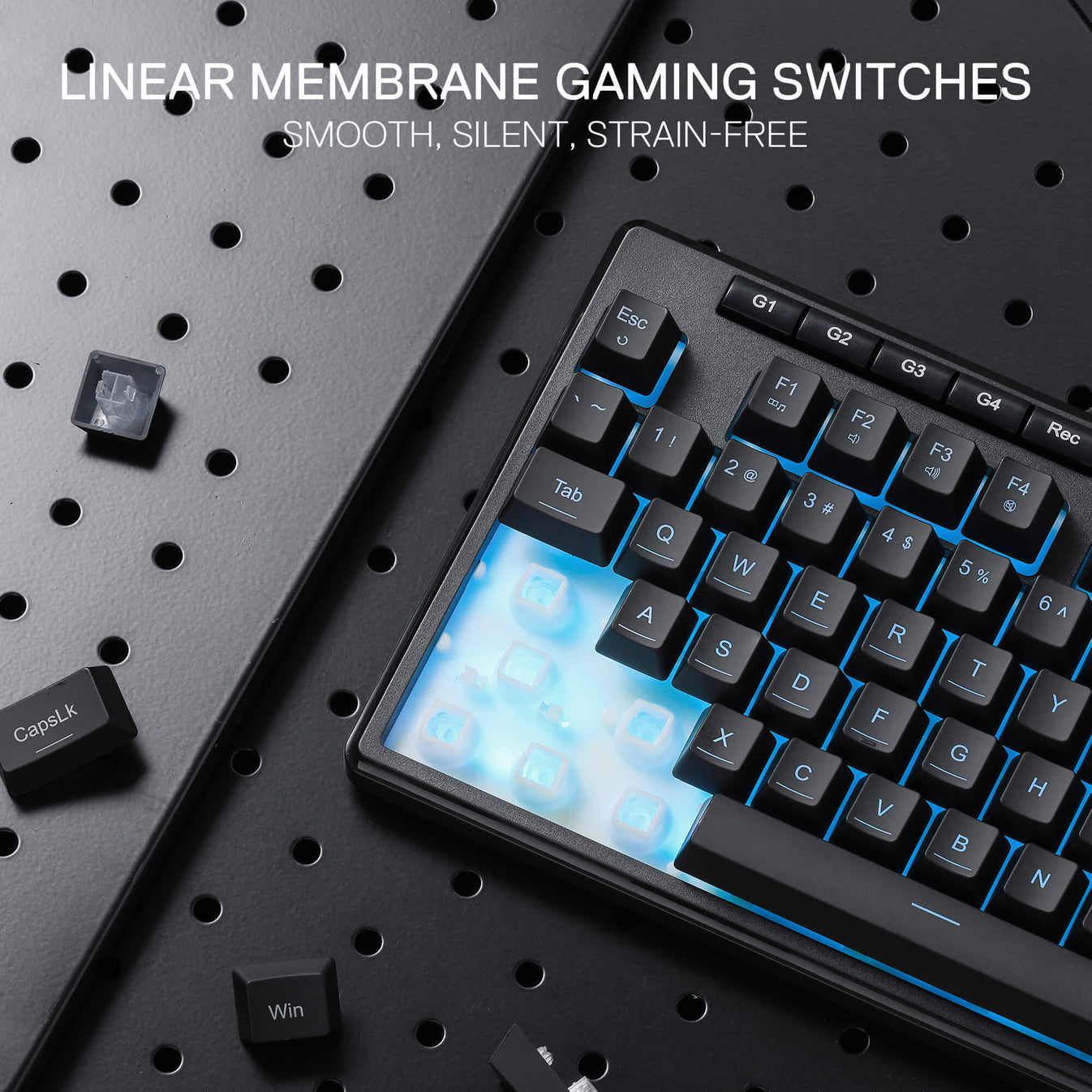 Redragon SHIVA K516 87 Keys TKL Wired Mechanical Gaming Keyboard ...