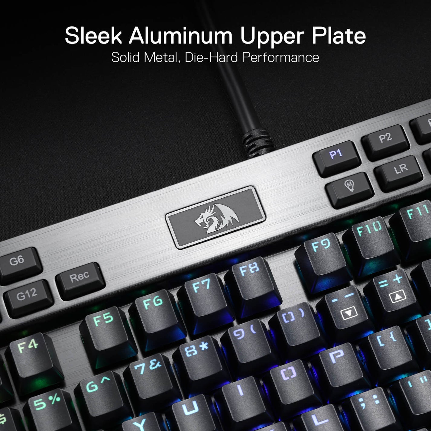Redragon YAMA K550 Wired Aluminum RGB Gaming Keyboard – Redragonshop