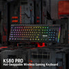 Redragon K580 PRO VATA RGB Backlit 3 Modes Mechanical Gaming Keyboard ...