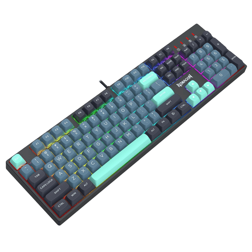 Redragon SURARA K582 SE RGB 104 Keys Mechanical Gaming Keyboard ...