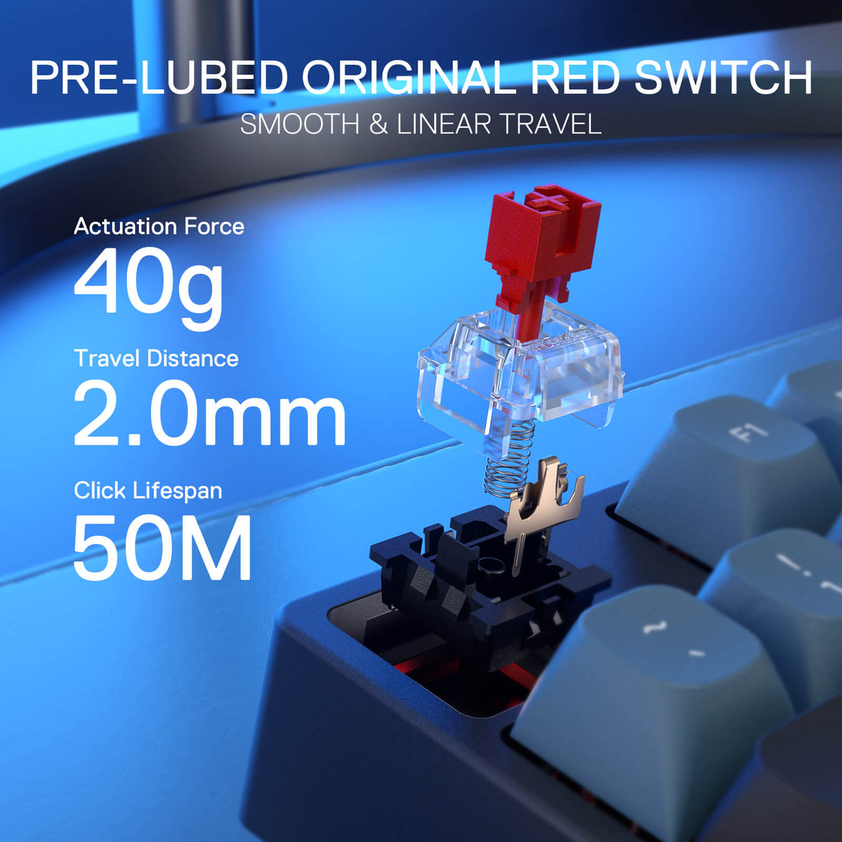 Redragon SURARA K582 SE RGB 104 Keys Mechanical Gaming Keyboard ...