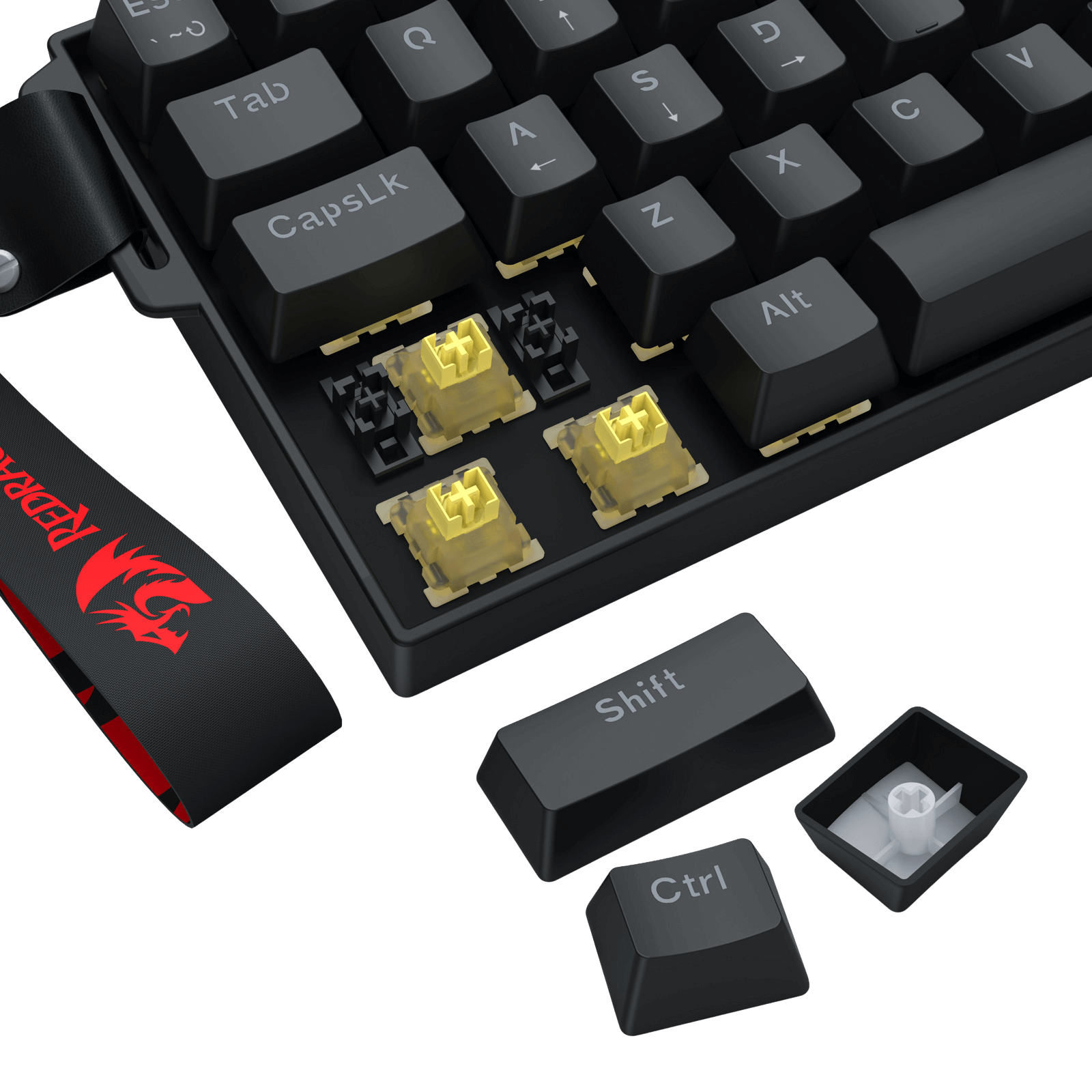 Redragon K617 HE Black Magnetic Hall Effect Gaming Keyboard – Redragonshop