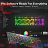 Redragon K618 Wireless Ultra-Thin Low Profile RGB Mechanical Keyboard ...