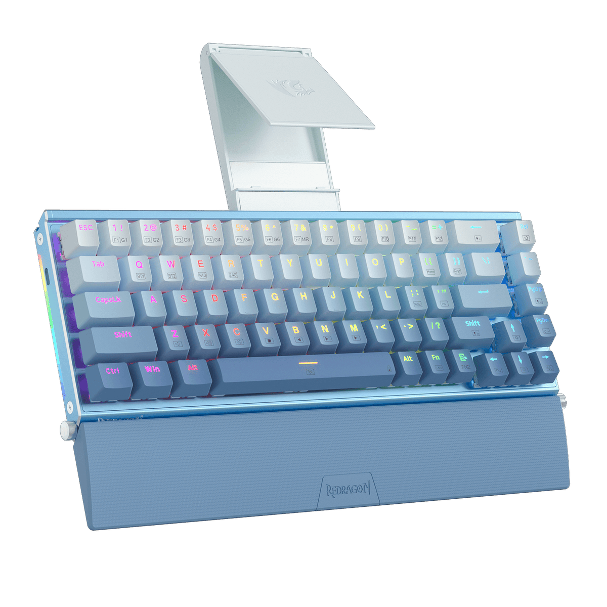 Redragon K641 SHACO PRO 65% Aluminum Mechanical Keyboard, Blue & Grey – Redragonshop