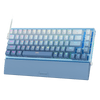 Redragon K641 SHACO PRO 65% Aluminum Mechanical Keyboard, Blue & Grey ...