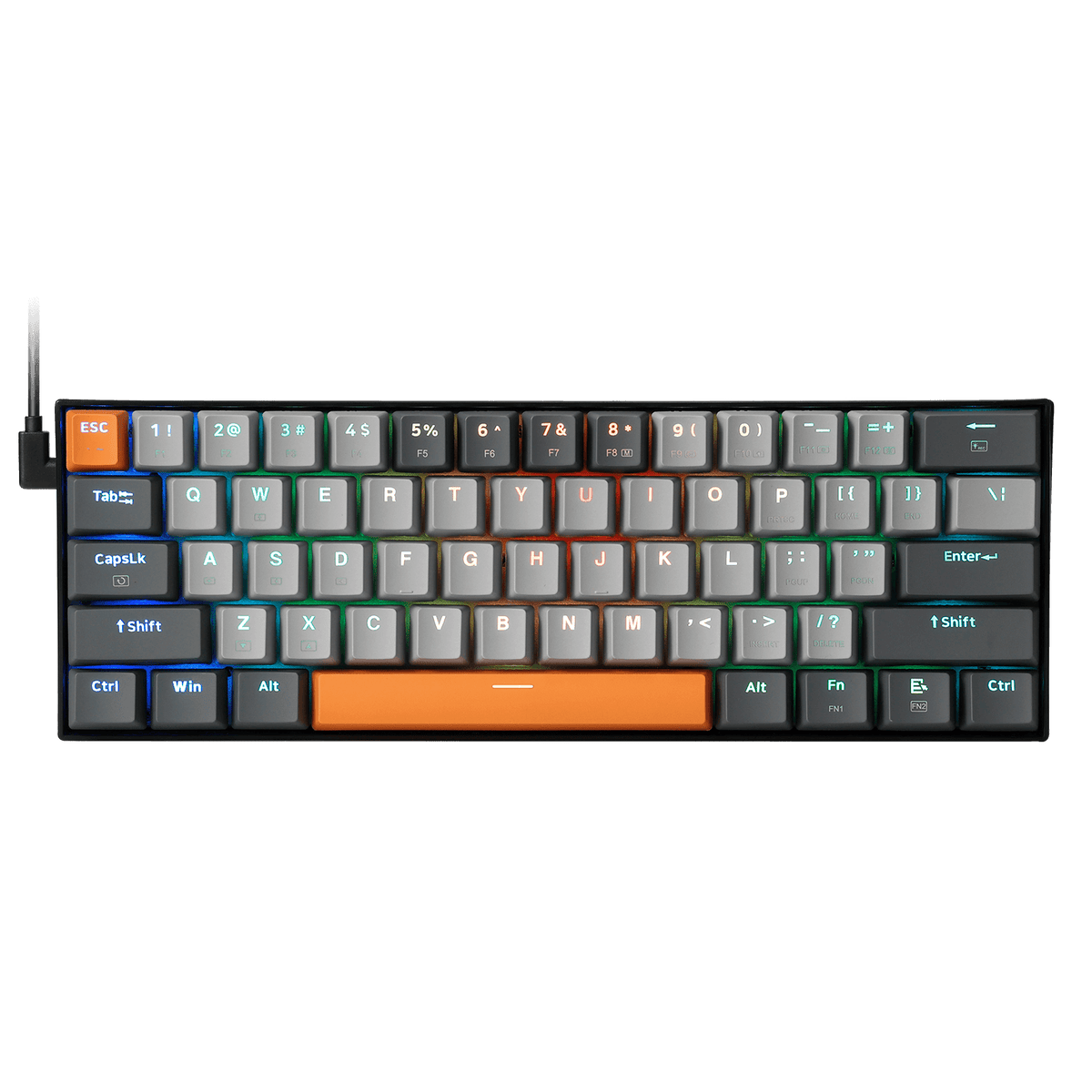 Redragon K644 SE 60% Wired RGB Hot-Swappable Gaming Keyboard – Redragonshop
