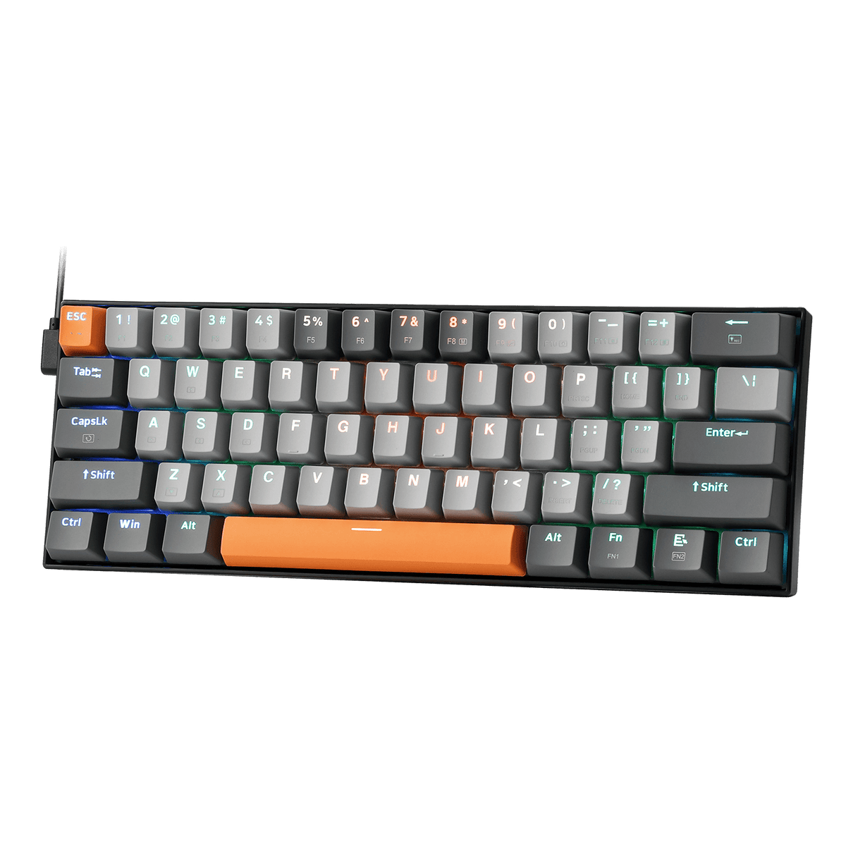 Redragon K644 SE 60% Wired RGB Hot-Swappable Gaming Keyboard – Redragonshop