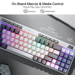 Redragon K655 75% RGB Wired Mechanical Gaming Keyboard – Redragonshop