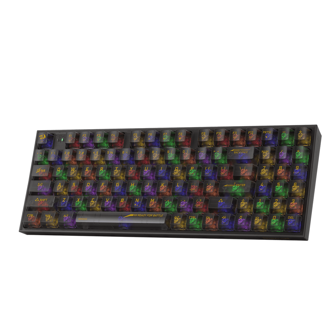Redragon IRELIA K658 PRO 90% Wireless RGB Full-Transparent Keyboard ...