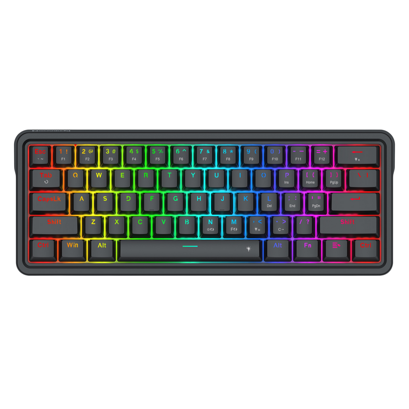 Redragon IRONGUARD K722 60% Wired Small Compact Mechanical keyboard ...