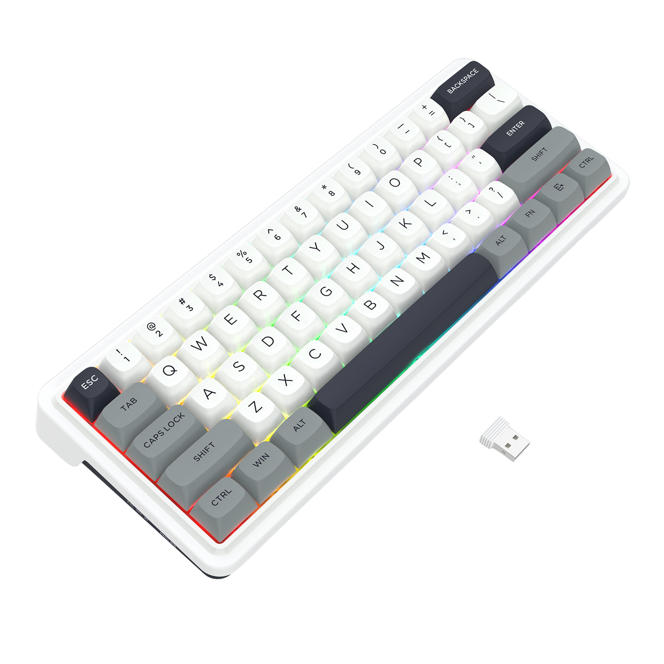 Redragon IRONGUARD K722 PRO 60 Small Compact Mechanical keyboard ...