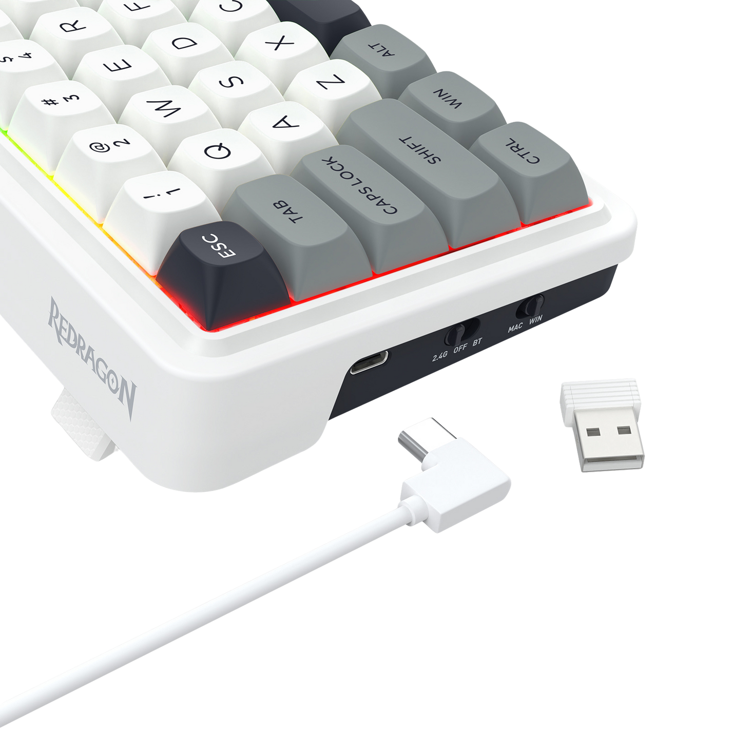 Redragon IRONGUARD K722 PRO 60 Small Compact Mechanical keyboard ...