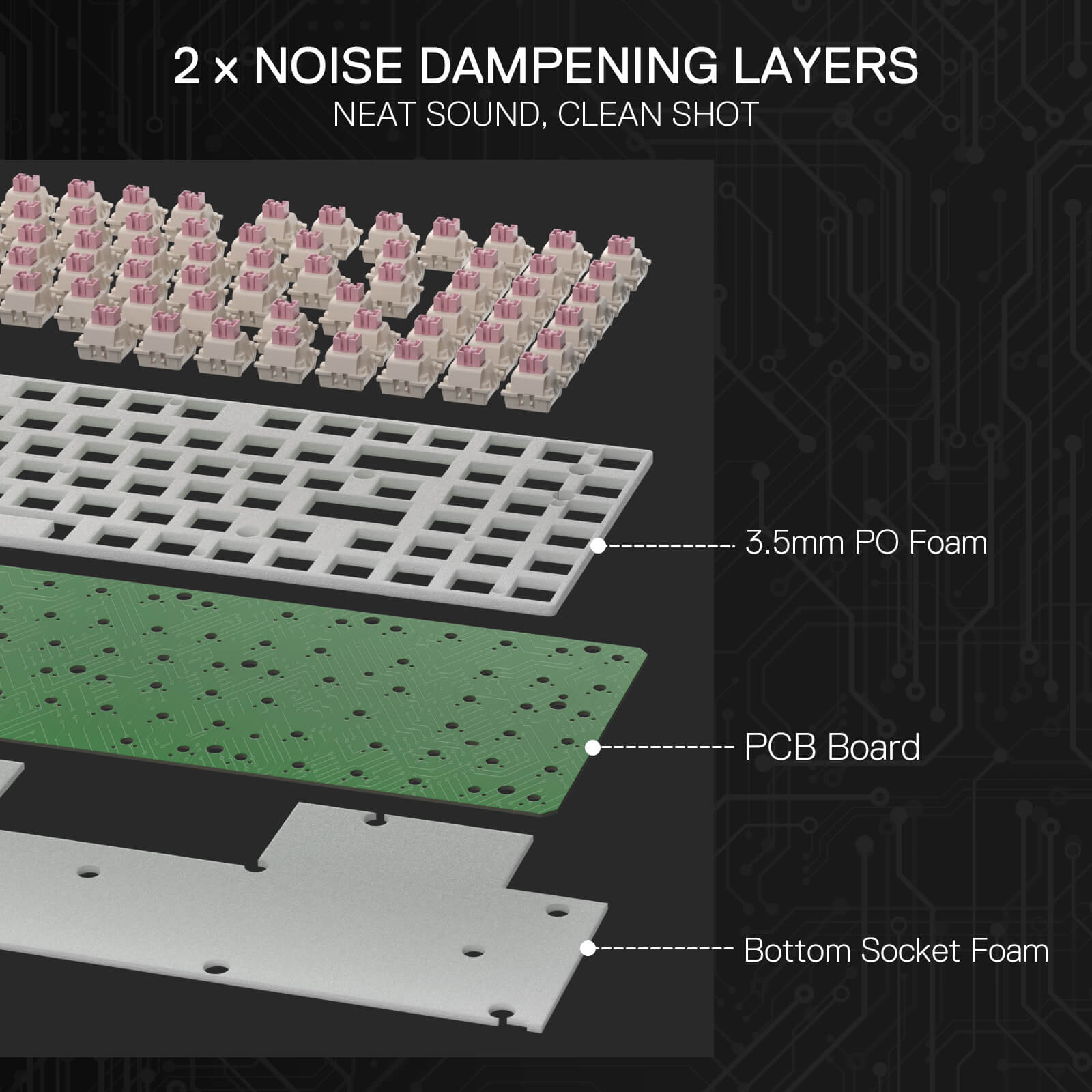 Redragon NEPHRITE K736 PRO 94 Keys Rapid Trigger Magnetic HE Gaming Keyboard – Redragonshop