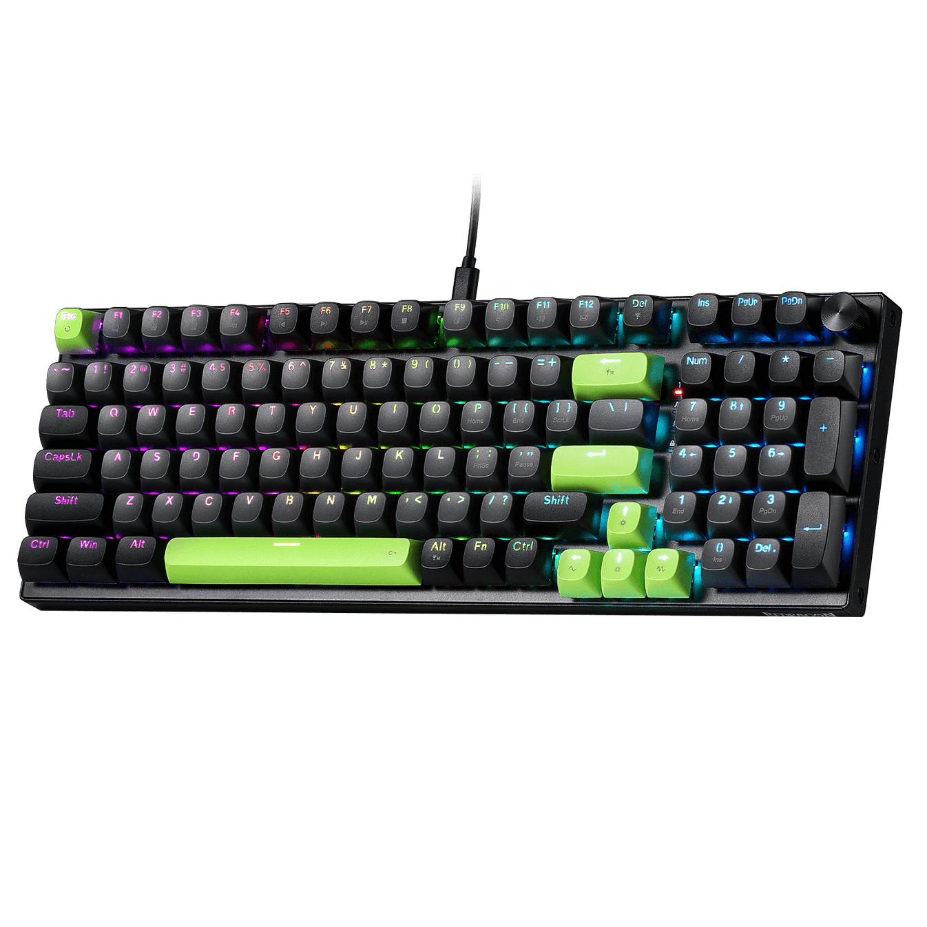 Redragon DHARMA K740 98 Keys Compact Full Size Aluminum Mechanical ...