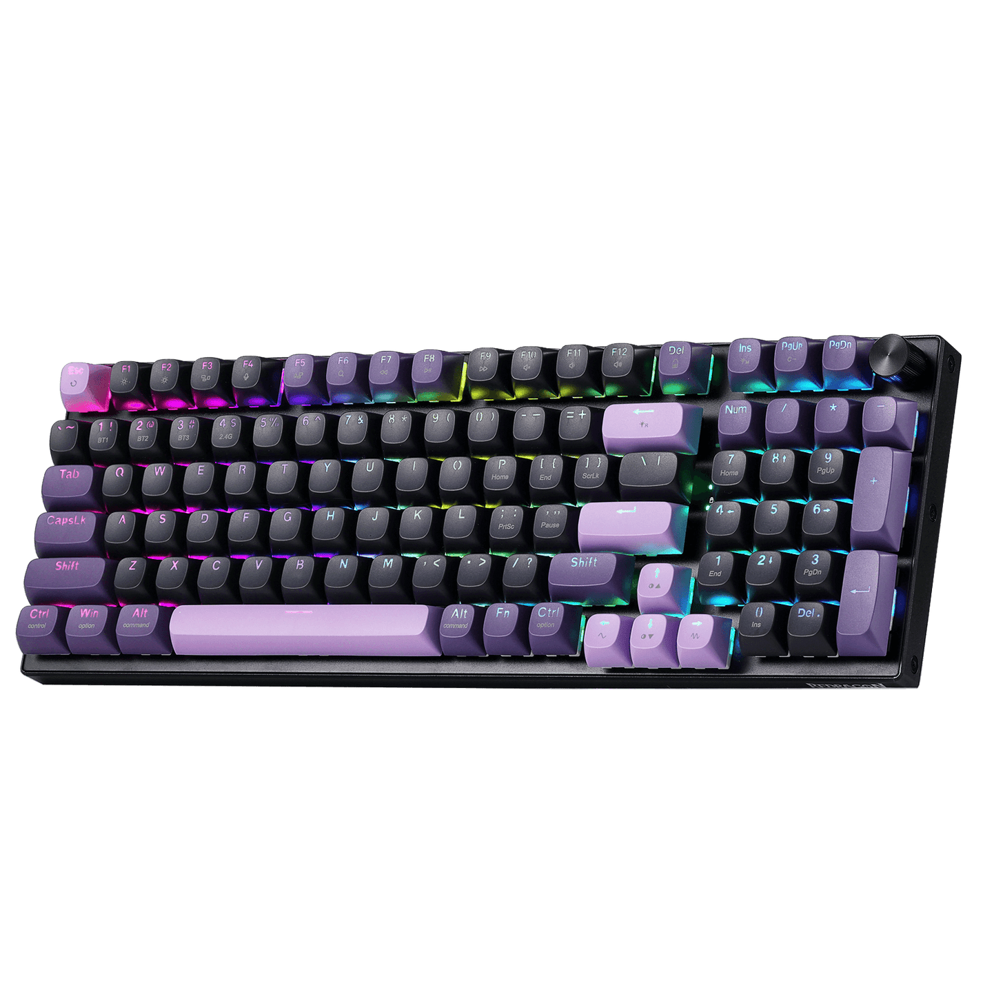 Redragon DHARMA K740 Tri-Mode 98 Keys Aluminum Mechanical Keyboard ...