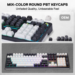 Redragon ANTONIUM K745 PRO 108 Keys Wireless Gasket Mechanical Keyboard ...