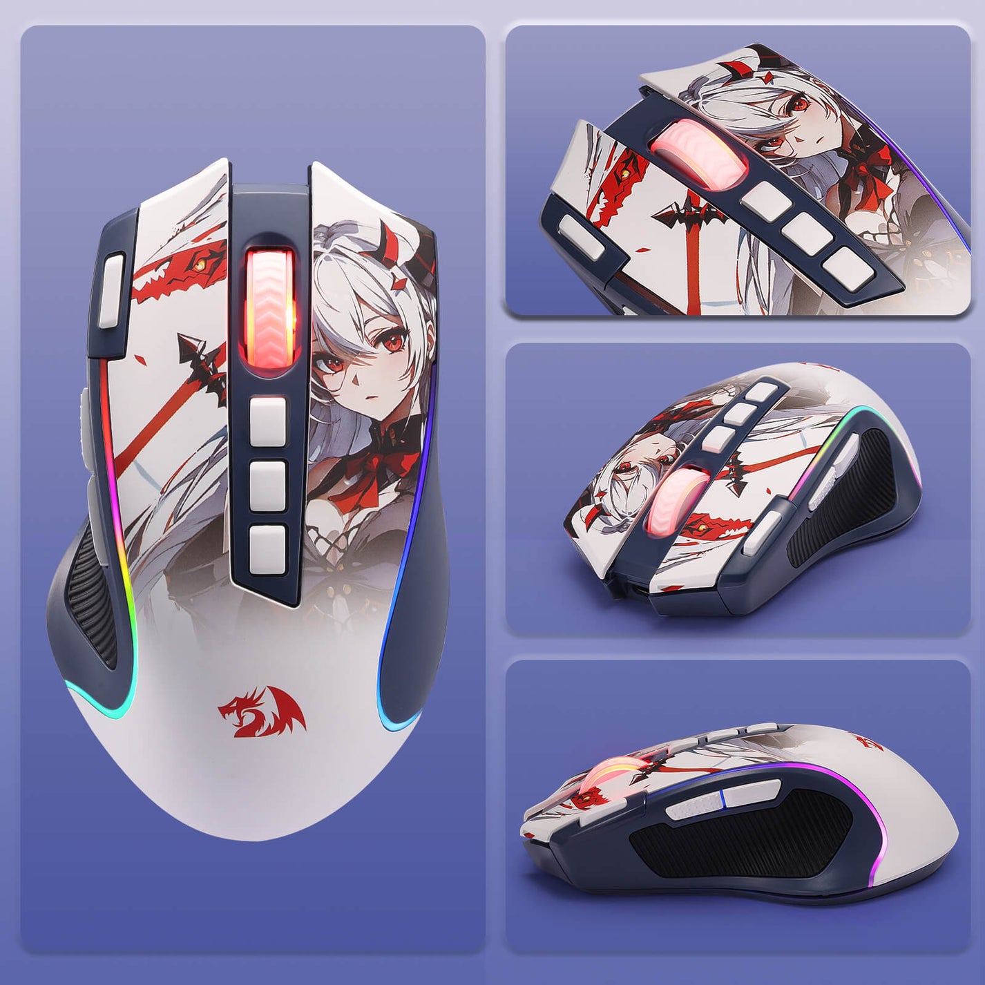 Redragon PREDATOR M612 PRO Anime RGB Gaming Mouse – Redragonshop