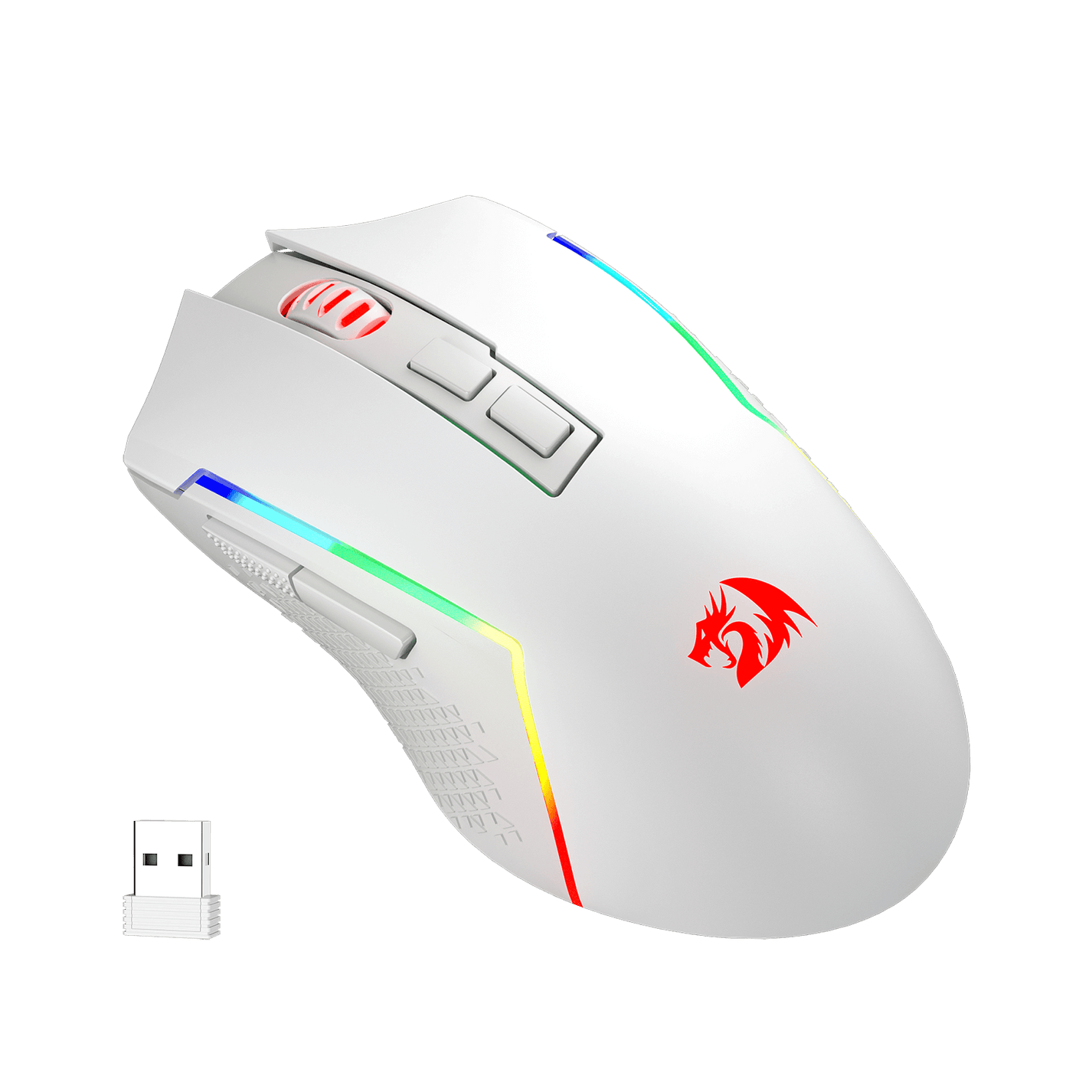 Redragon M693 Tri-Mode Bluetooth & 2.4G Wireless RGB Gaming Mouse ...