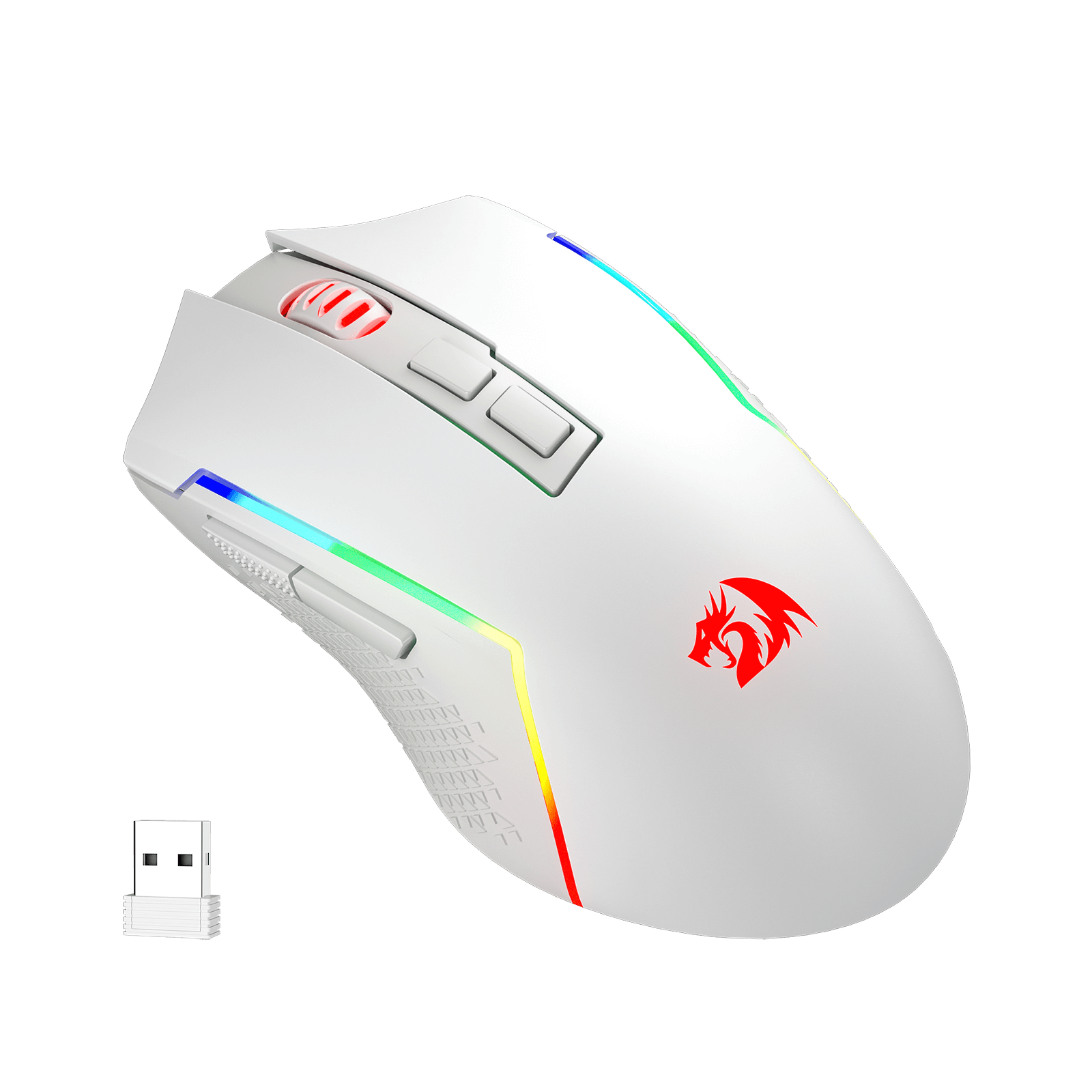 Redragon M693 Tri-Mode Bluetooth & 2.4G Wireless RGB Gaming Mouse ...
