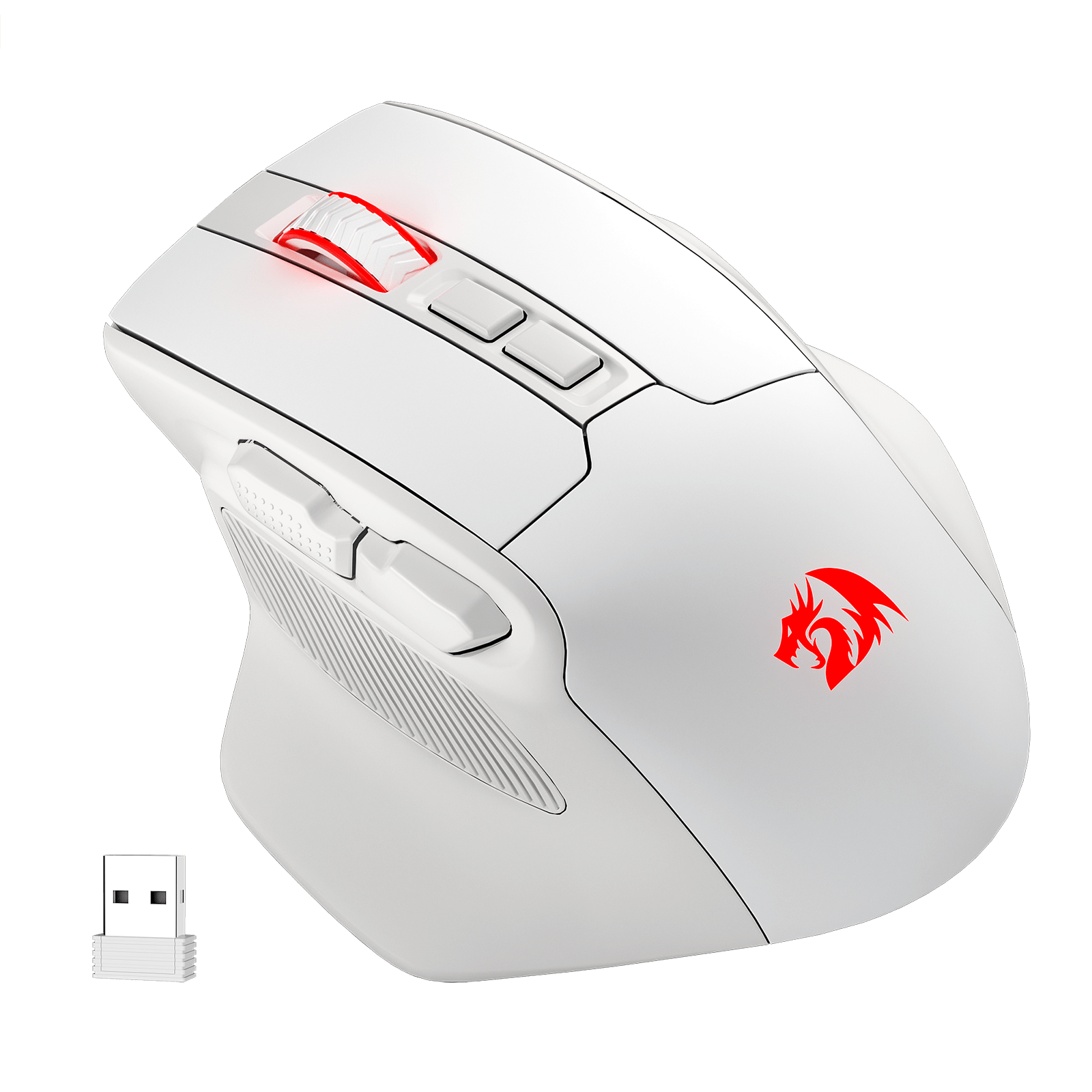 Redragon M806 Bullseye Wireless Gaming Mouse w/ 3-Mode Connection ...