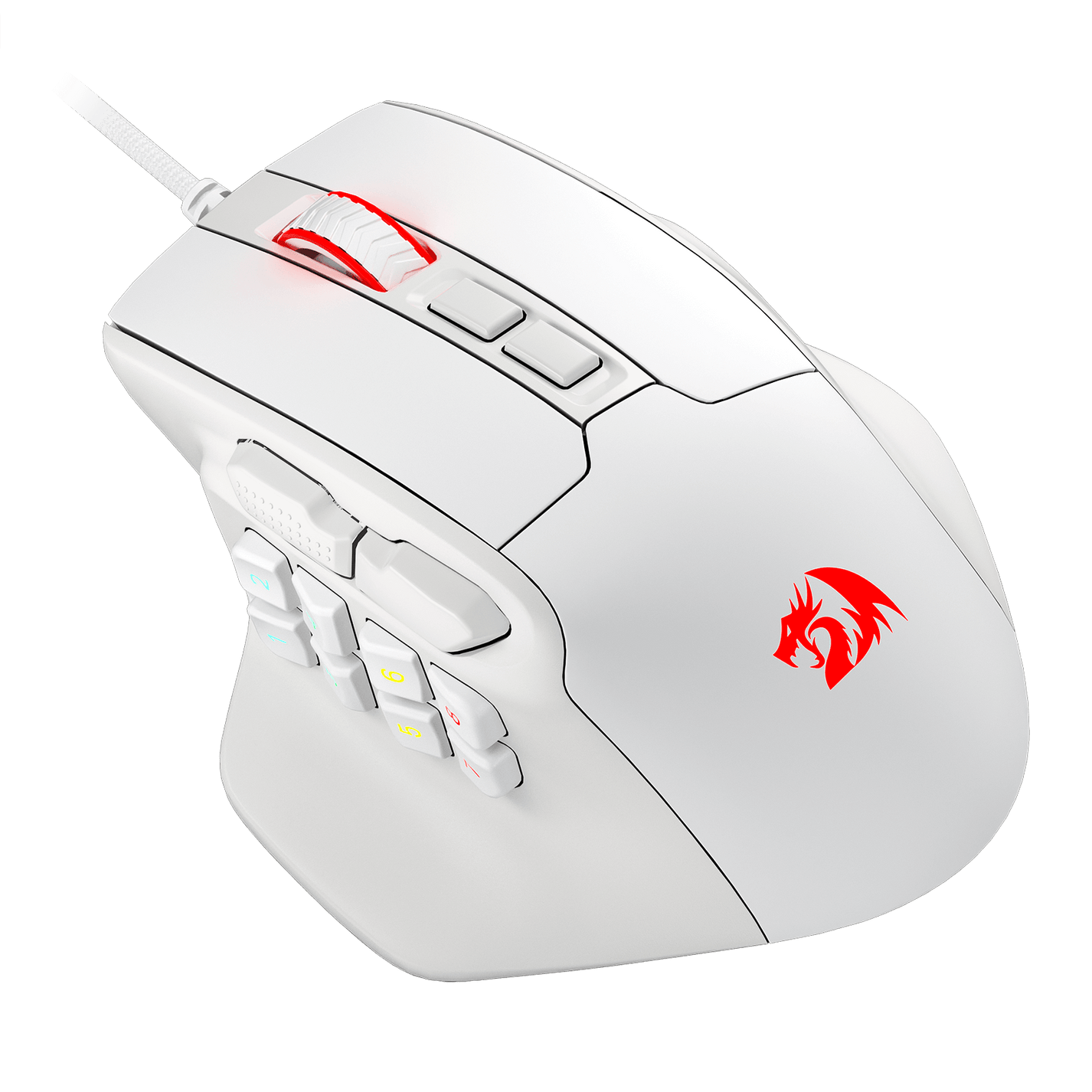 Redragon M811 Aatrox MMO Gaming Mouse with 15 Programmable Buttons ...