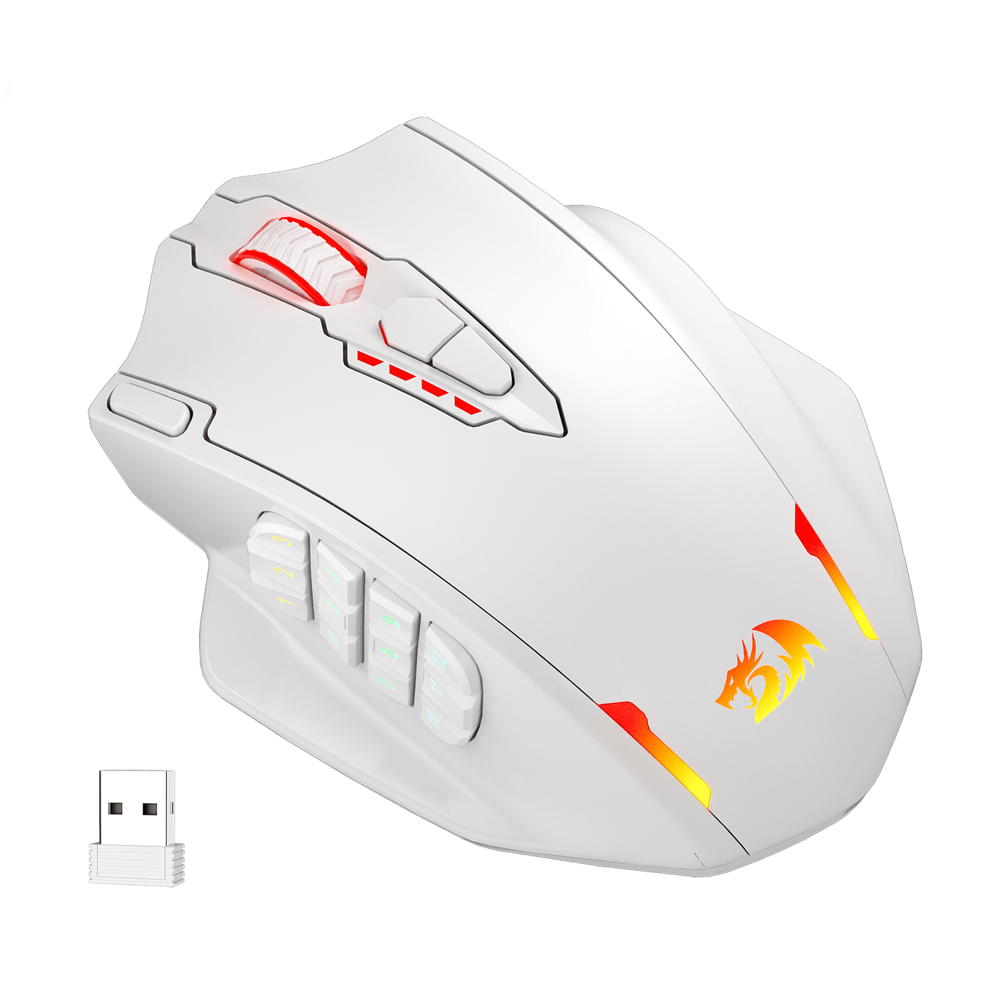 Redragon RGB Wireless Gaming Mouse Impact Elite M913 | 20 Programmable ...