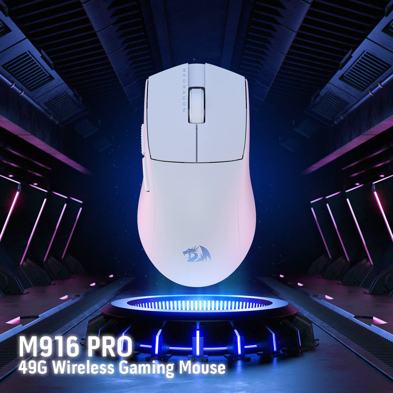 Redragon K1NG M916 PRO 4K Hz 3-Mode Wireless Gaming Mouse – Redragonshop