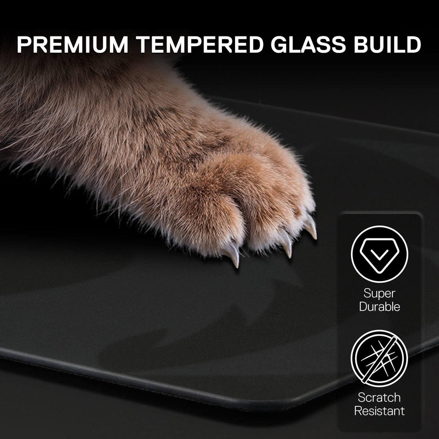 Redragon PG1M Glass Gaming Mouse Pad – Ultra-Smooth & Durable ...