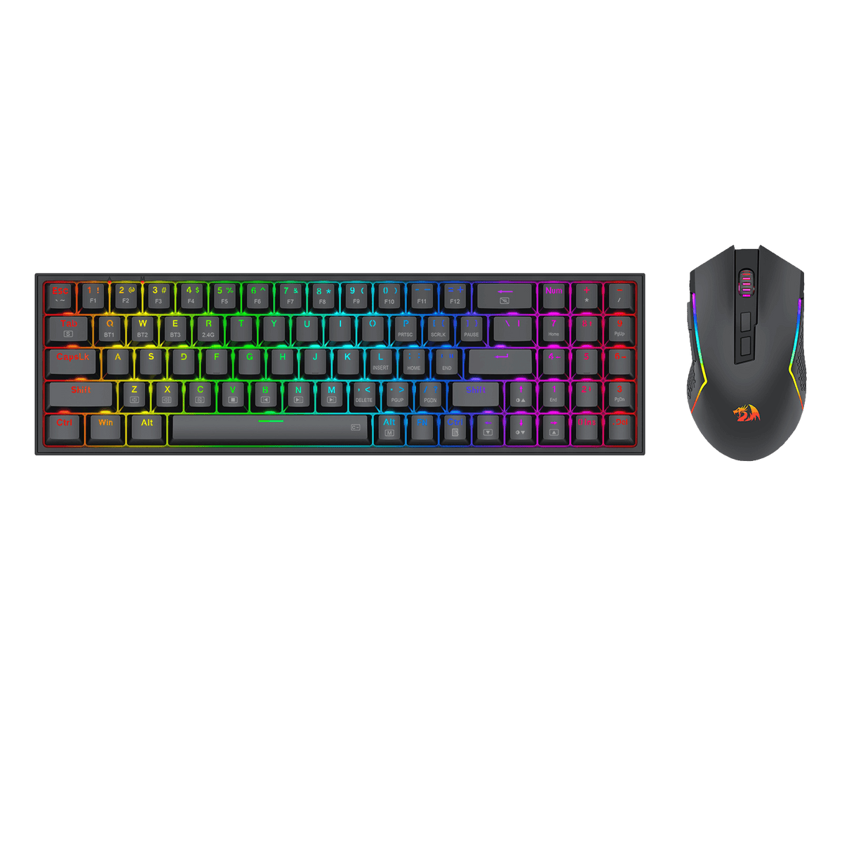 Redragon BS136 Tri-Mode Gaming Keyboard & Mouse Combo – Redragonshop