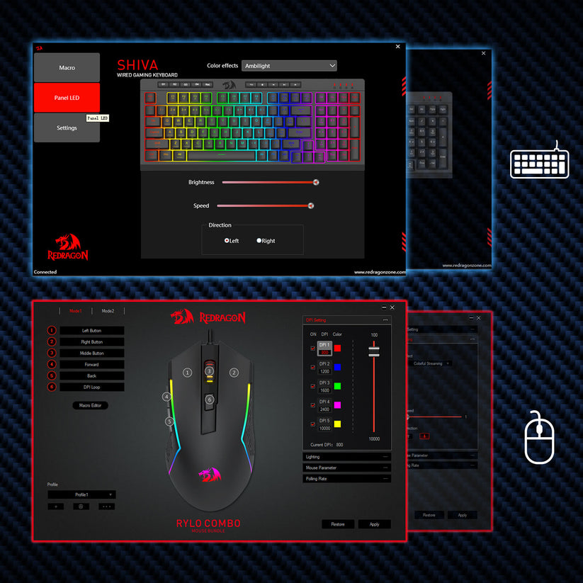 Redragon S141 Wired Membrane Gaming Keyboard & Mouse Combo – Redragonshop