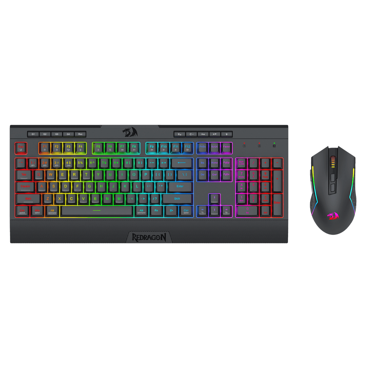 Redragon S151 PRO Wireless Membrane Gaming Keyboard & Mouse Combo ...