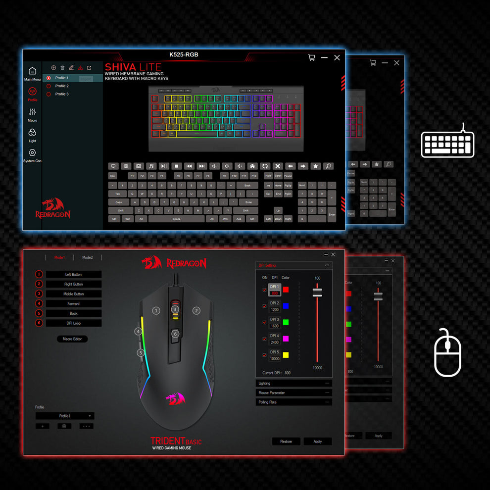 Redragon S151 Wired Membrane Gaming Keyboard & Mouse Combo – Redragonshop